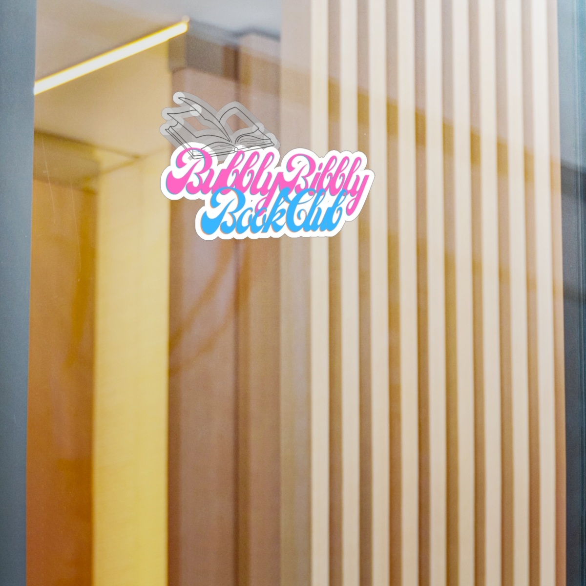 Bubbly Bibbly Book Club Kiss-Cut Vinyl Decals - Bubbly Bibbly